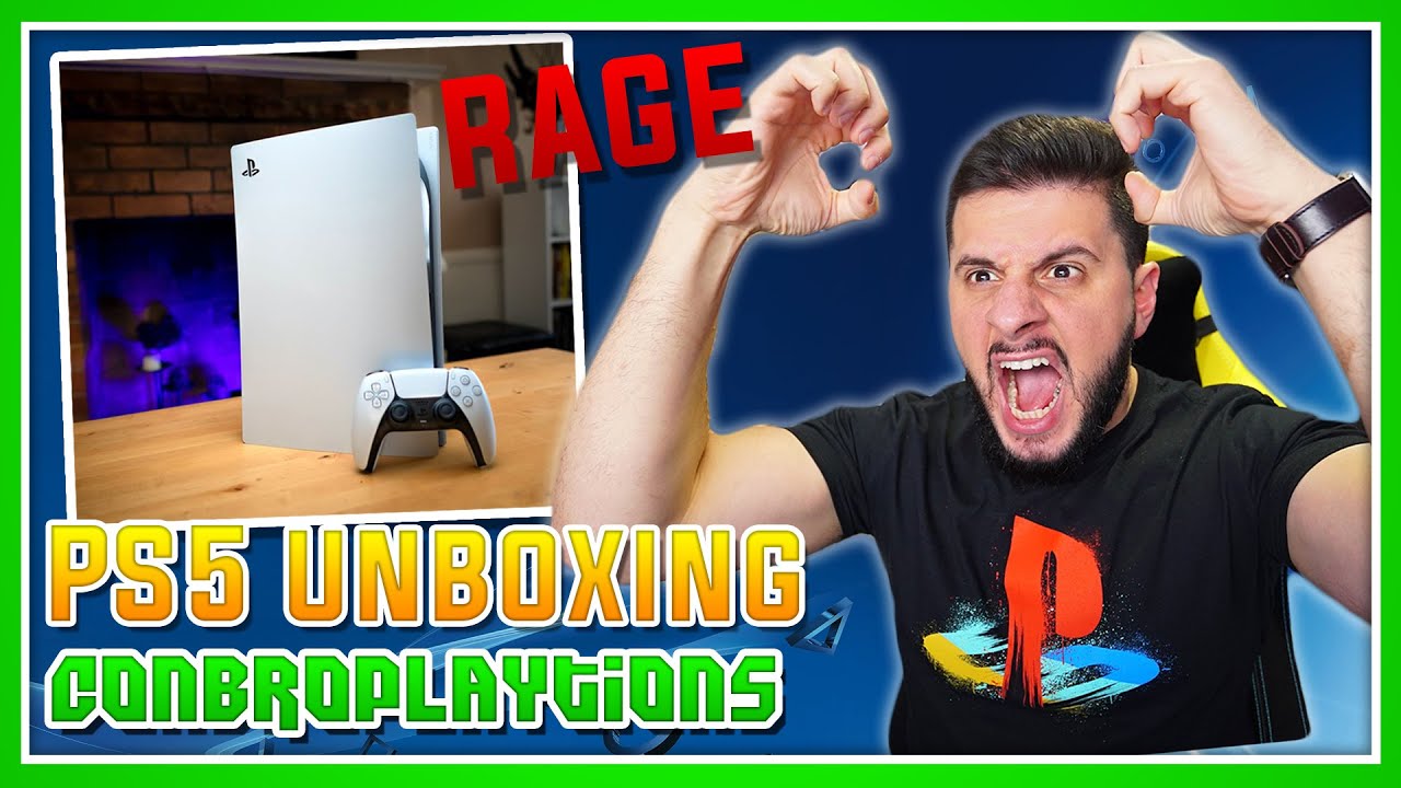 SONY PS5 Unboxing RAGE RANT!!! - YouTube