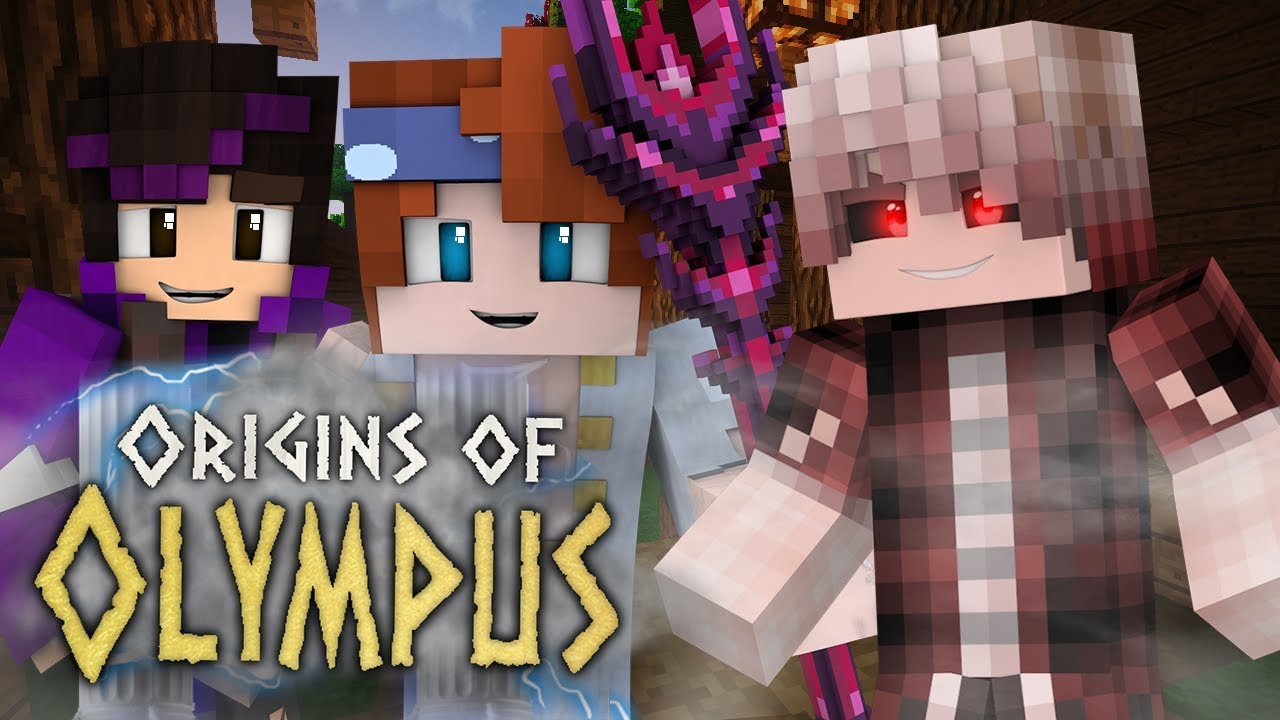 "TELL ME ABOUT...HIM!" // Origins of Olympus [Minecraft PERCY JACKSON ...