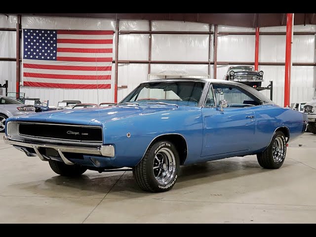 Dodge Charger 1968 Blue