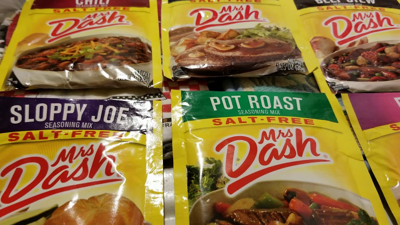 Mimi Series Mrs Dash seasoning packets - YouTube