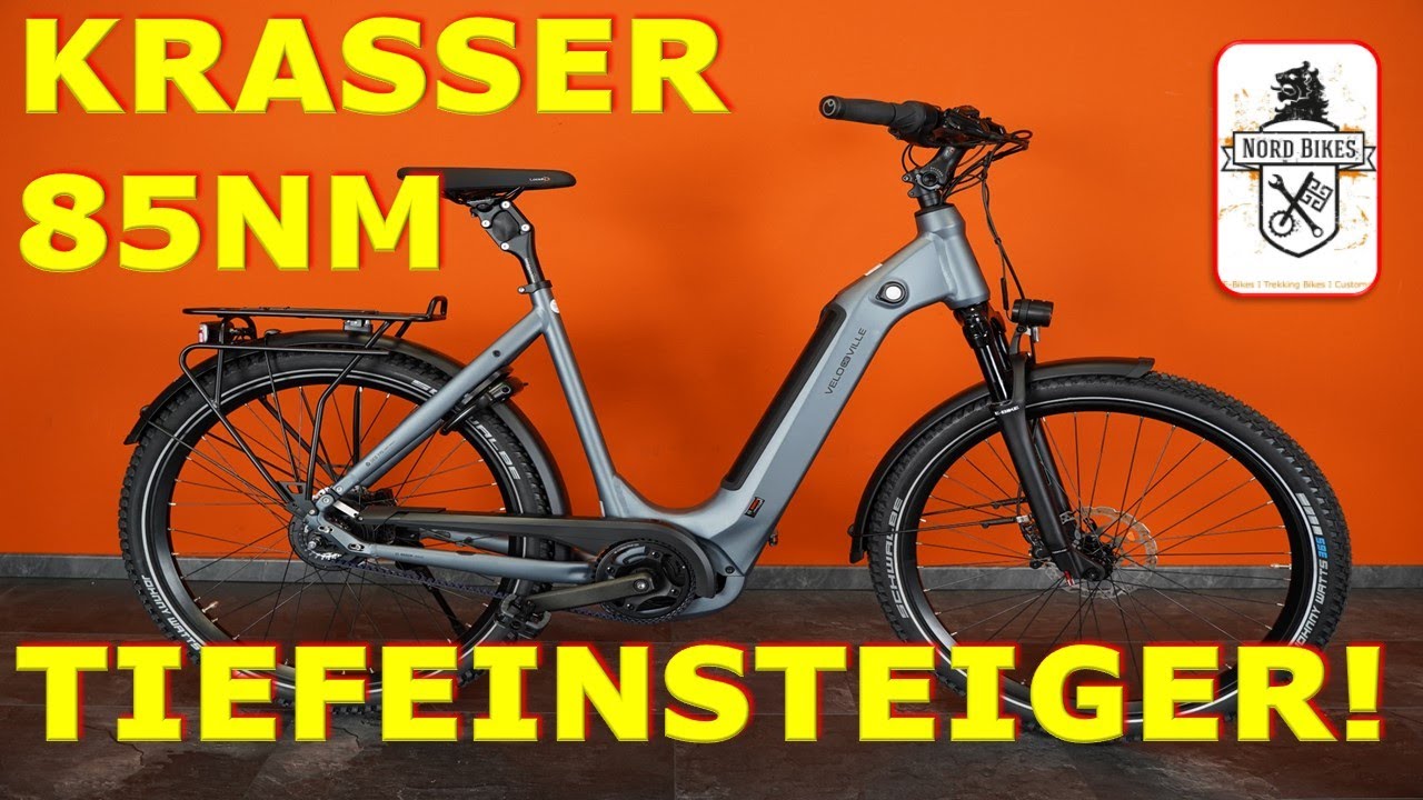 Velo de Ville SEB 990 Smart Smooth E Bike 2023. Ein sportlicher Tiefeinsteiger mit Power ...