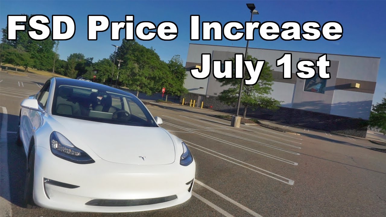 Tesla Full Self Driving New Cost Worth The Current Features?? - YouTube