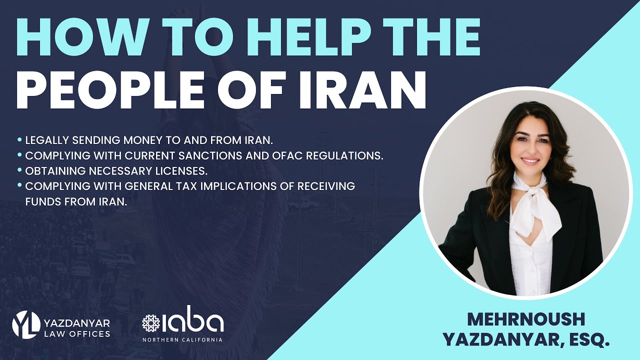 How to Help the People of Iran, feat. Mehrnoush Yazdanyar - YouTube