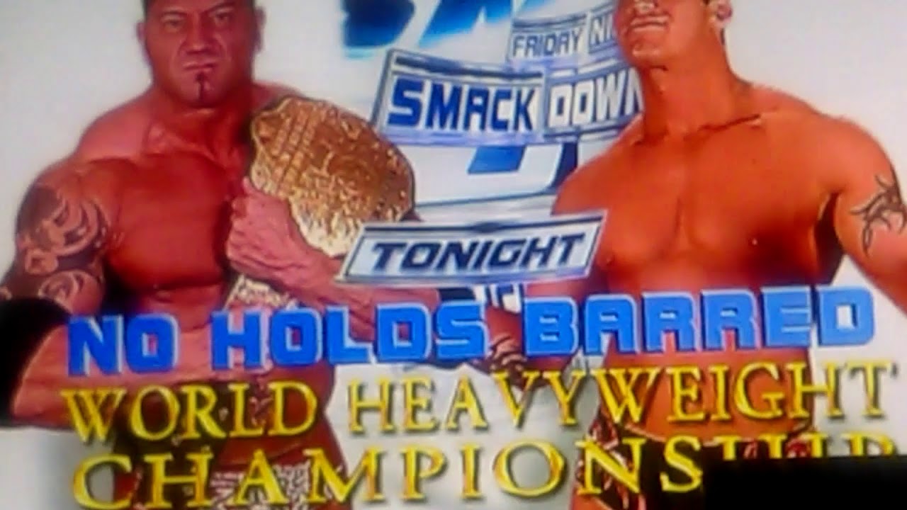 SmackDown November 25-2005 match card - YouTube