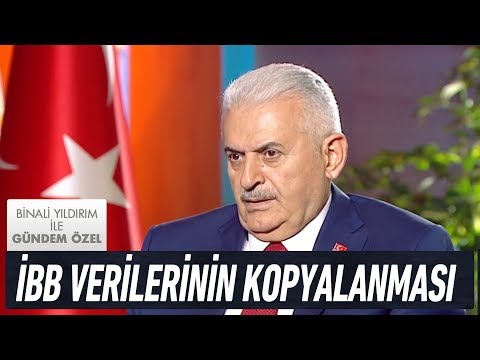 İBB verilerinin kopyalanması - Binali Yıldırım ile Gündem Özel