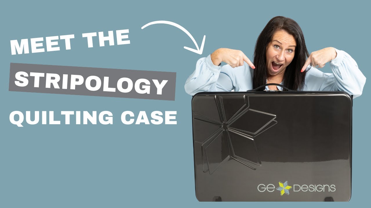 Travel Quilting Made Easy: Stripology Quilting Case Demo - YouTube