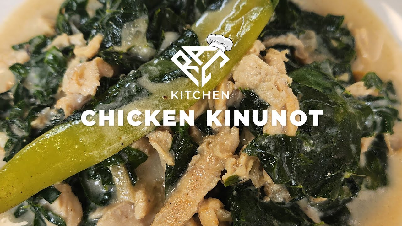 CHICKEN KINUNOT RECIPE - YouTube