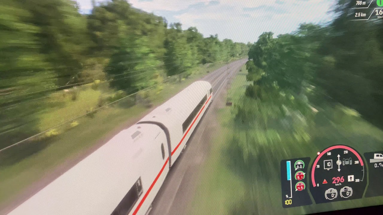 ICE train derailment - YouTube