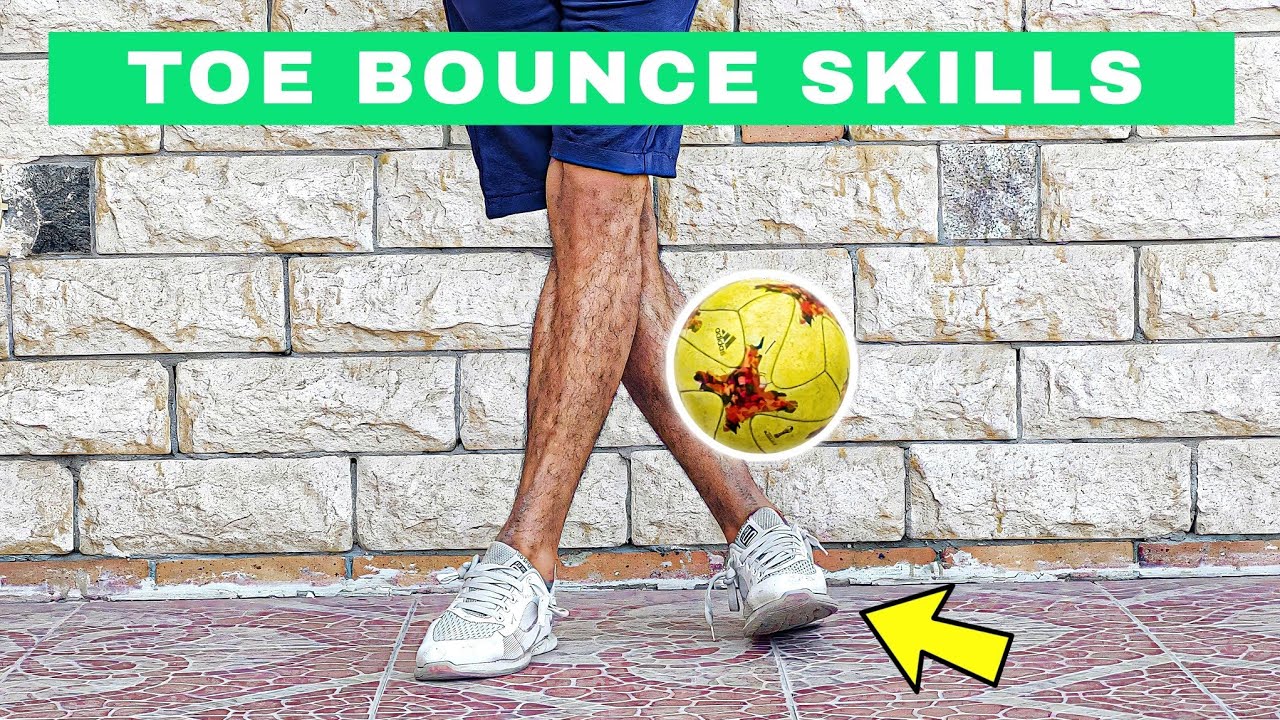 Learn 3 Easy Beginner Skills | TOE BOUNCE SKILLS - Freestyle Football Skills - YouTube