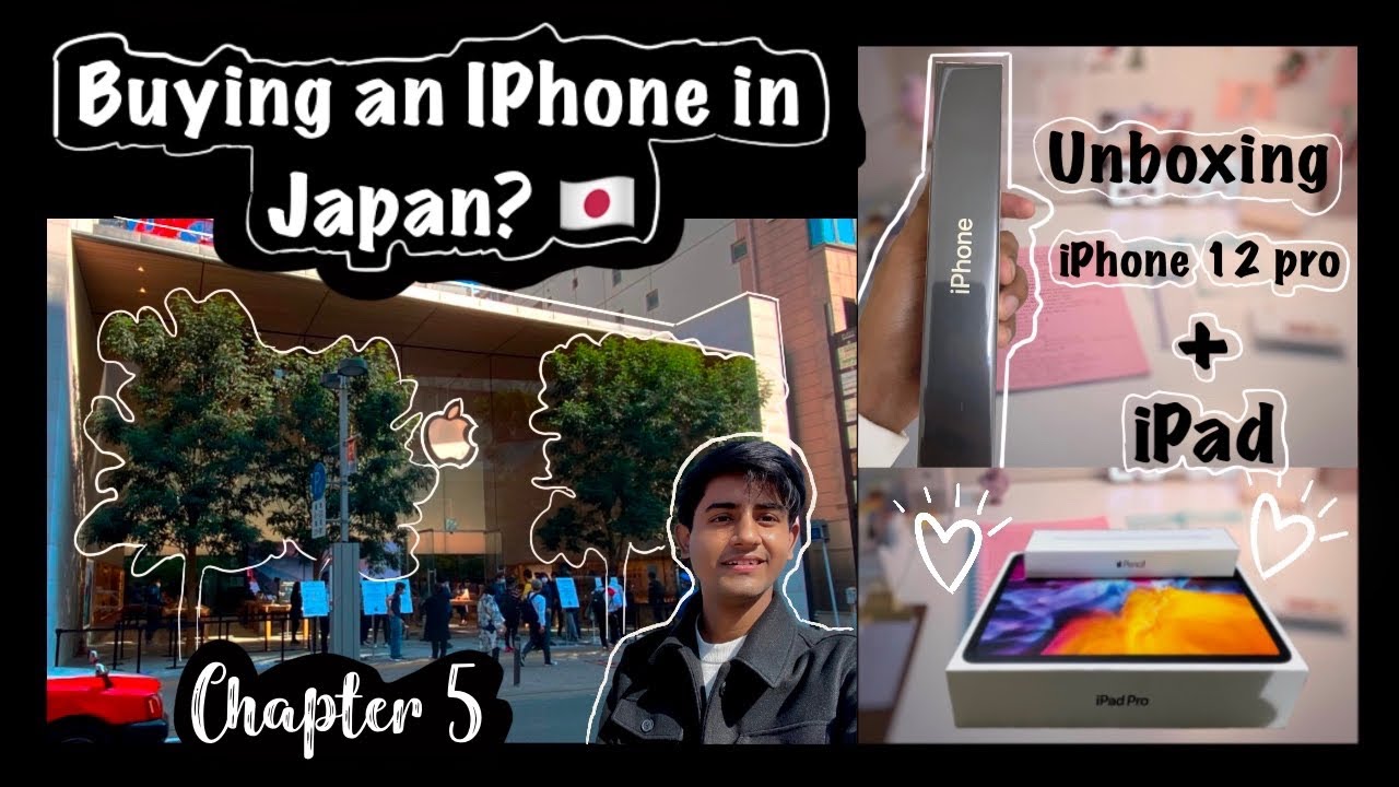 Buying an iPhone in Japan | Unboxing iPhone 12 Pro + iPad | AFS ...