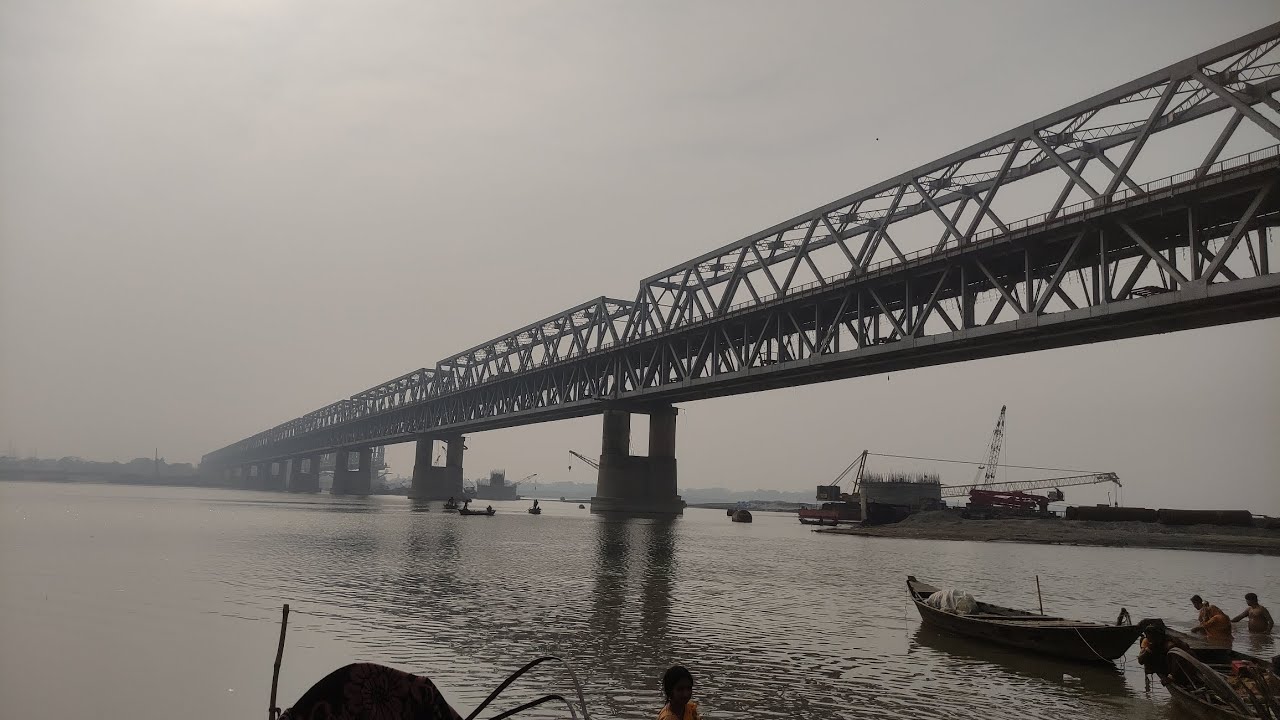 SIMARIA GHAT ||Construction of the ghat 🙏 || Developing Bihar and ...