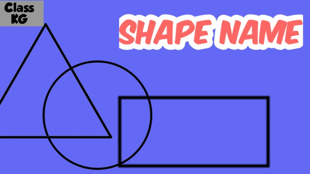 SHAPES |KG| ITM COMPUTER COLLEGE - YouTube