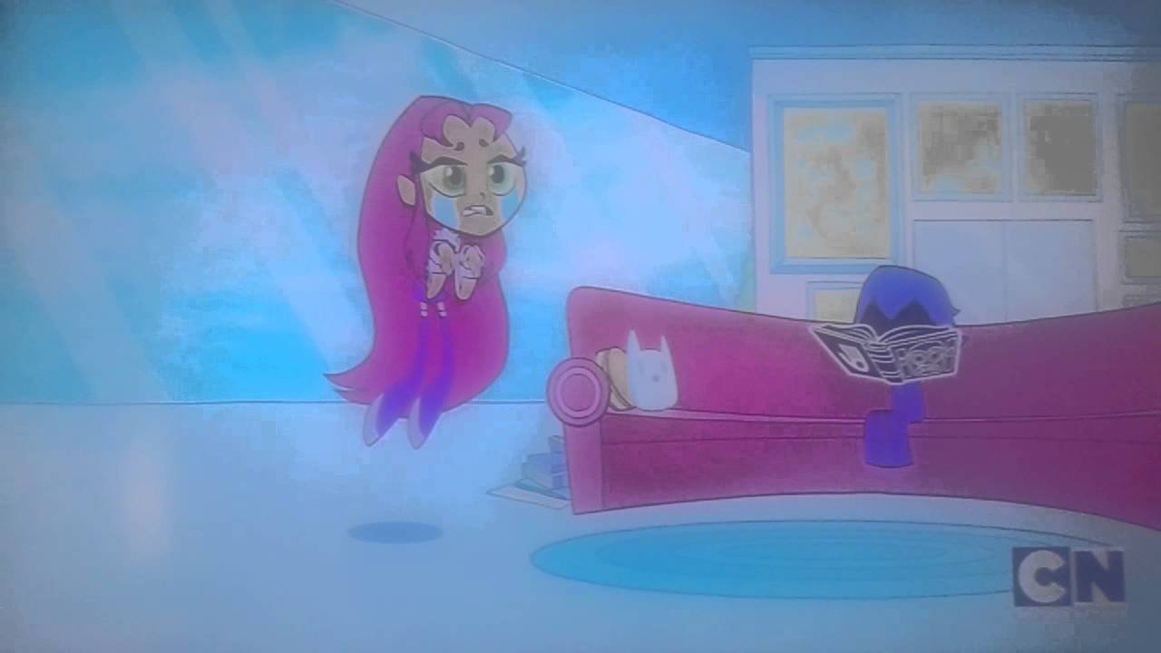 Starfire screams like a Girl - YouTube