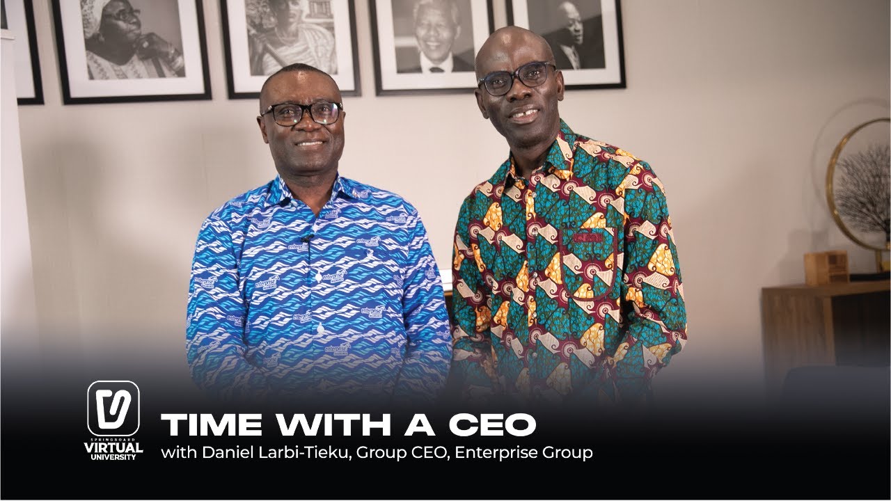Time with a CEO Series featuring Daniel Larbi-Tieku, Group CEO of ...