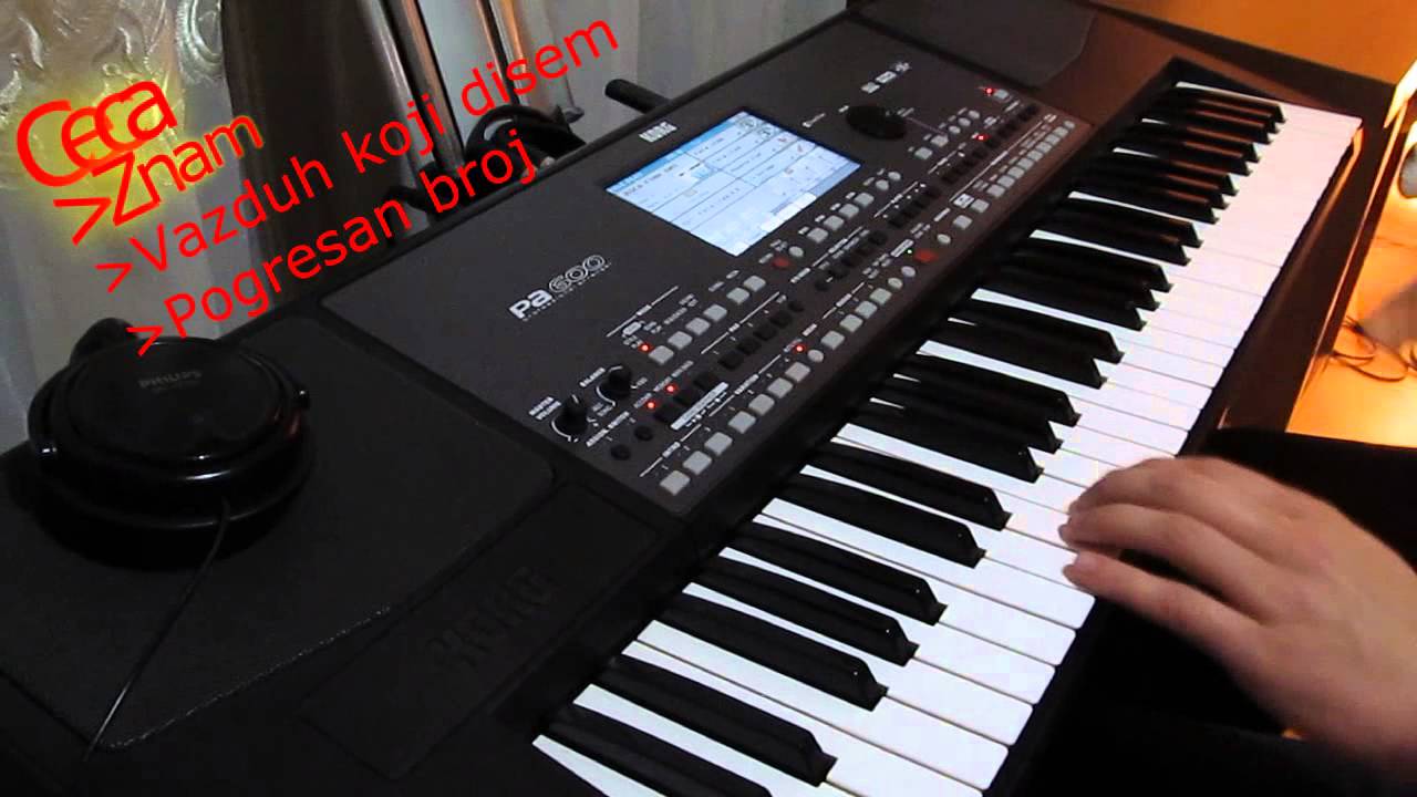 Korg PA600 - Ceca mix - YouTube