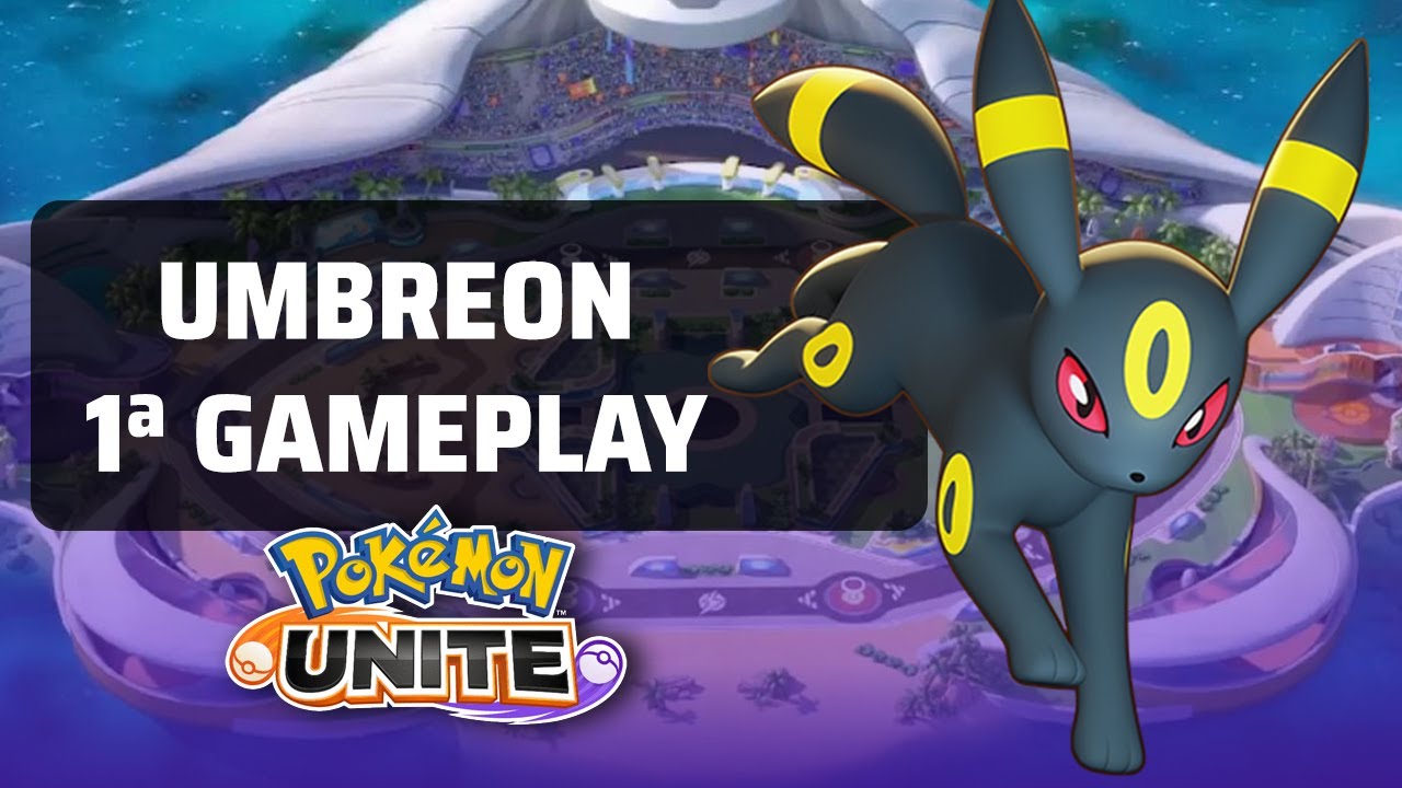 Primeira Gameplay com Umbreon | Pokémon UNITE - YouTube