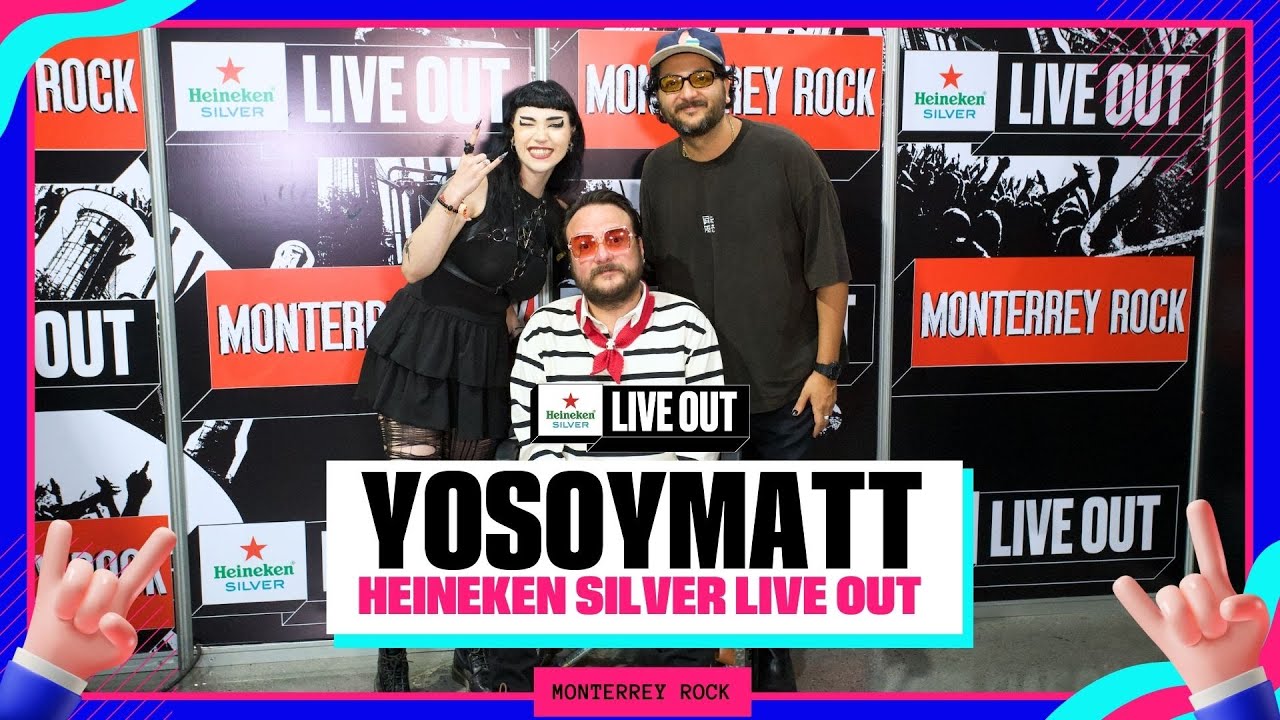 Entrevista con YOSOYMATT en HEINEKEN SILVER LIVE OUT 2024 - YouTube