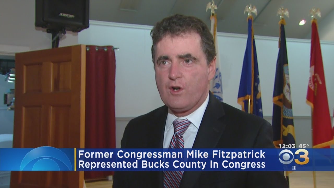 Former Congressman Mike Fitzpatrick - YouTube