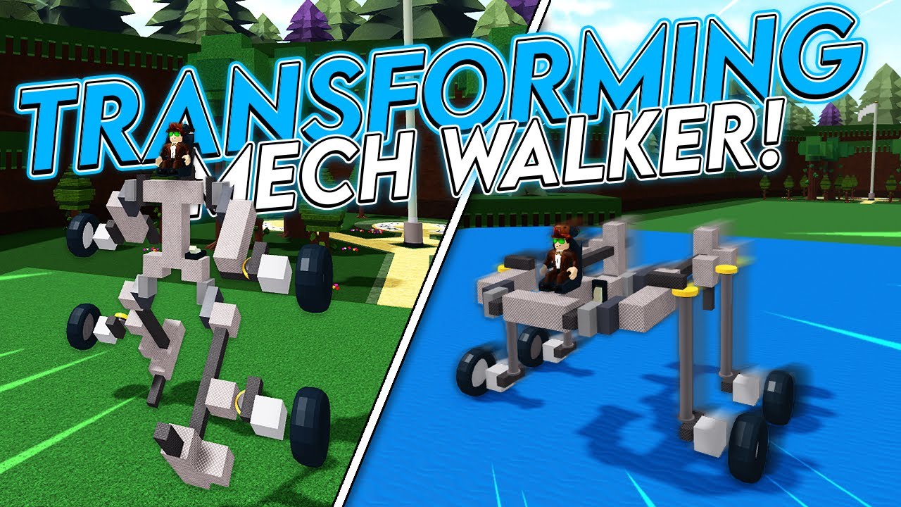 Simple Transforming Mech Tutorial In Roblox Build A Boat For Treasure ...