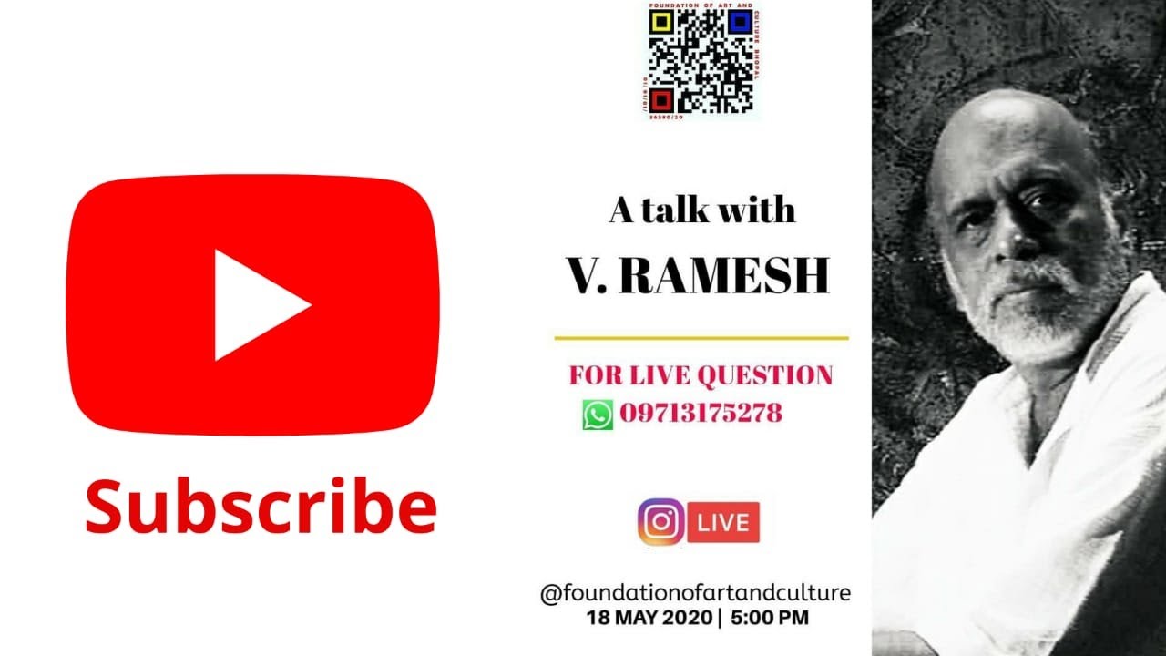 A Conversation With Eminent Artist V. Ramesh - YouTube