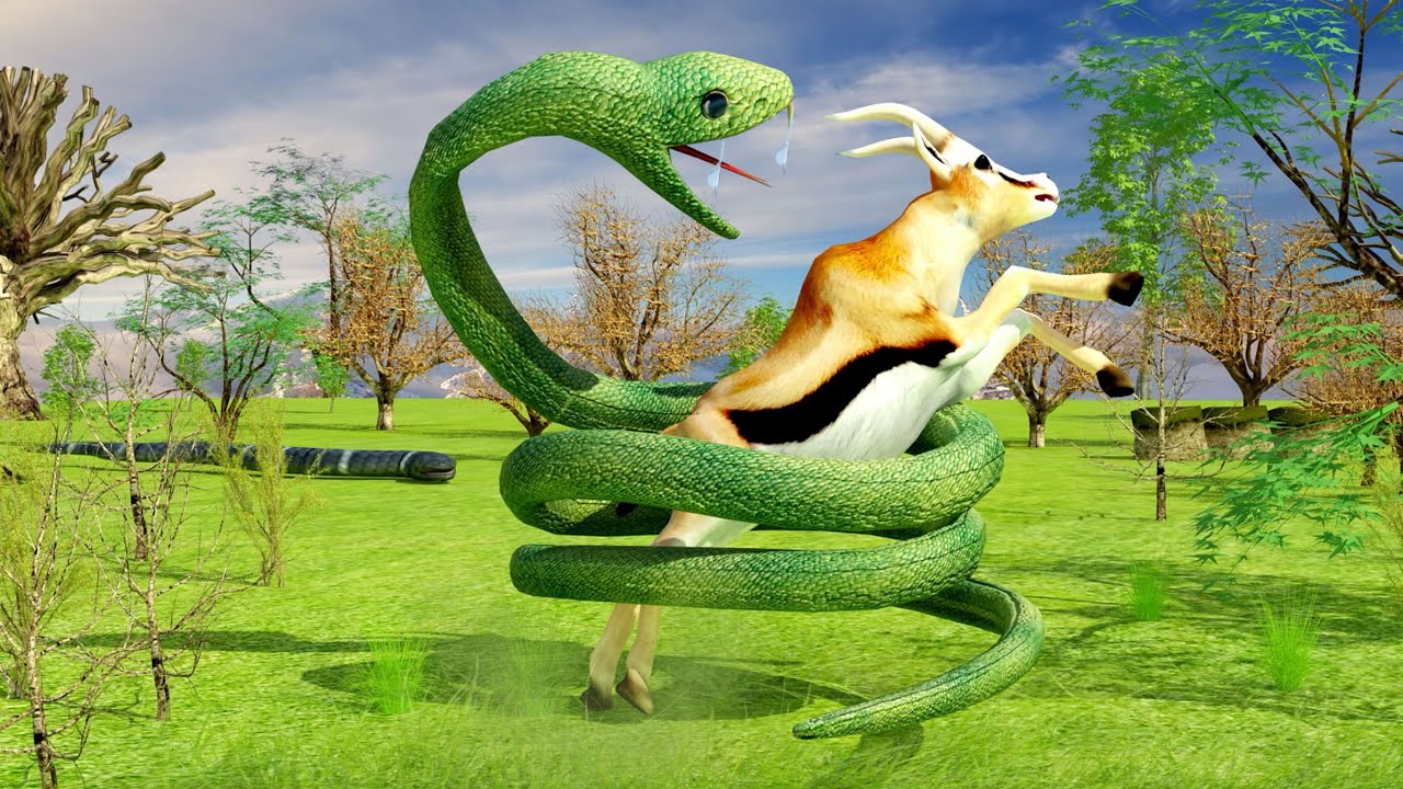 Anaconda Snake – Hunt & Attack Critters Mode - YouTube