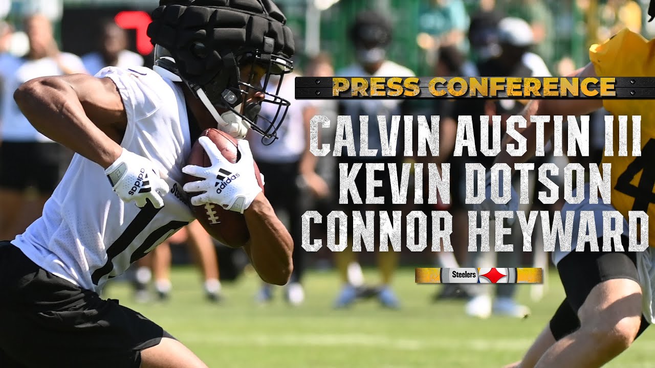 Kevin Dotson, Calvin Austin III, Connor Heyward on developing their ...