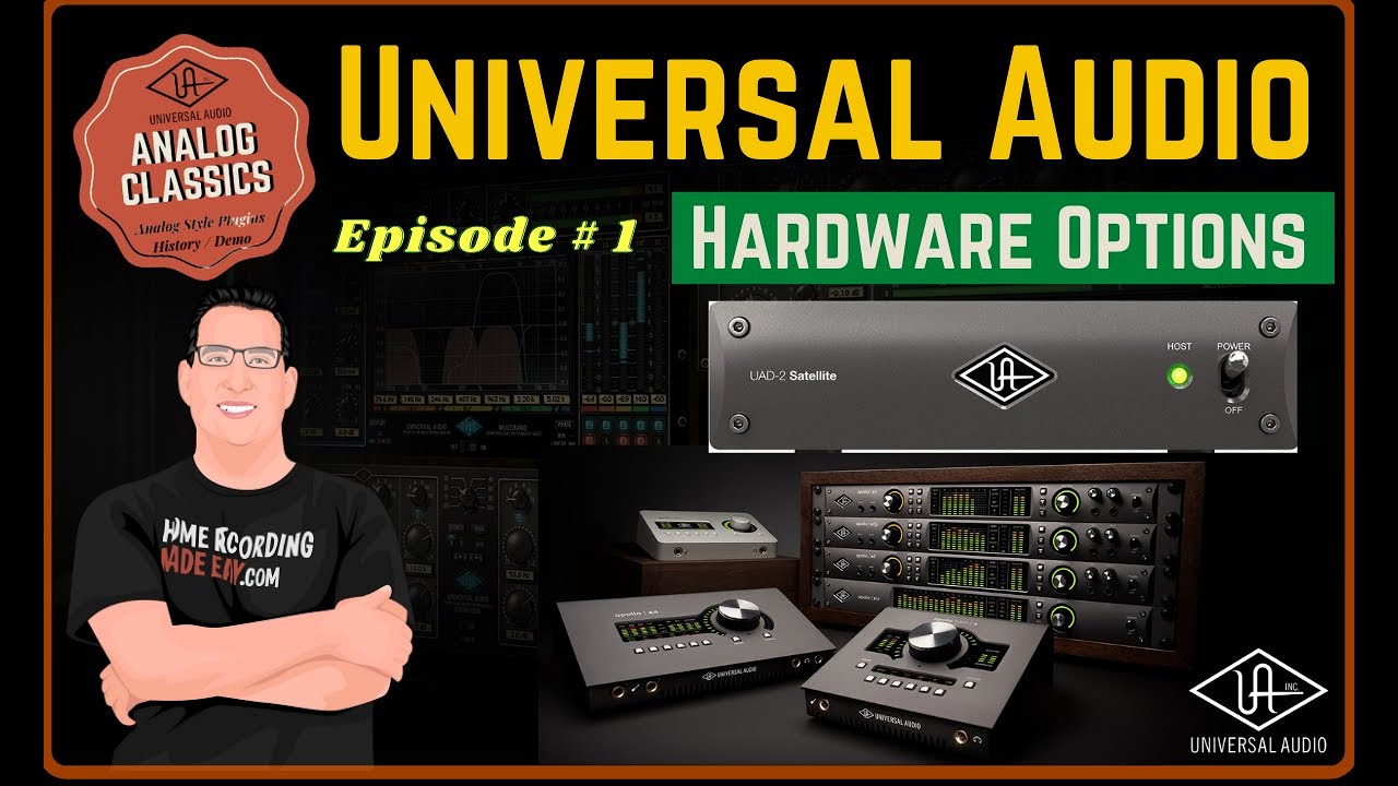 Universal Audio Series 2021 | Apollo Interfaces & Satellite System ...