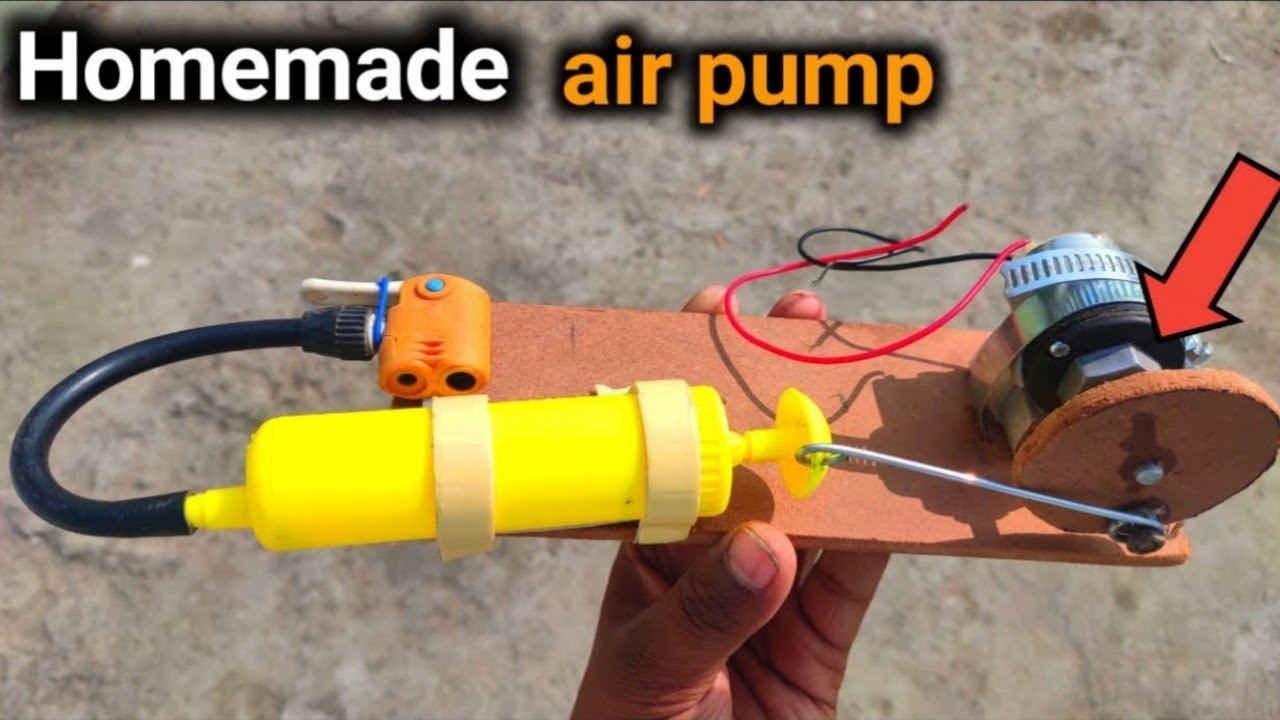How to make air compressor pump kaise banaye || homemade air compressor ...