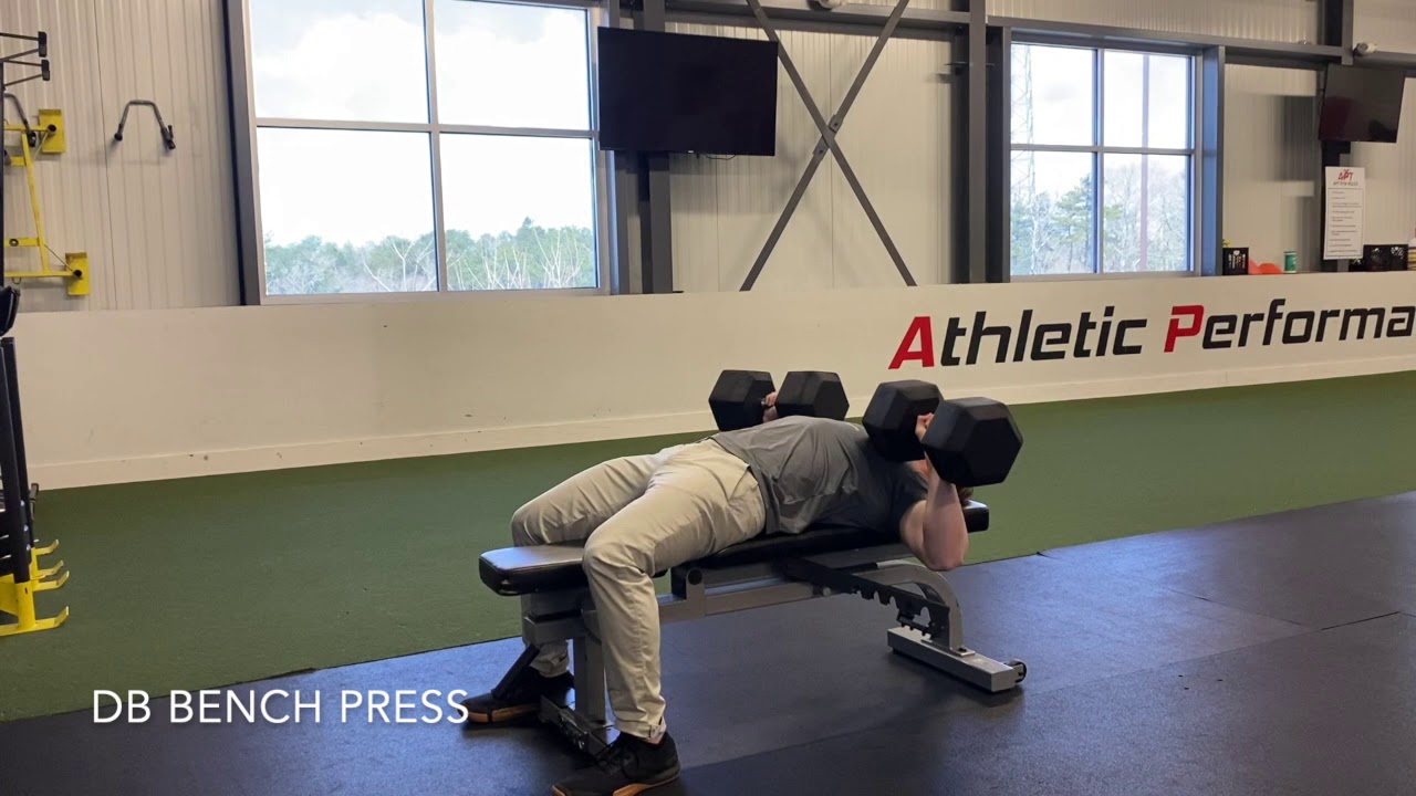 DB BENCH PRESS - YouTube