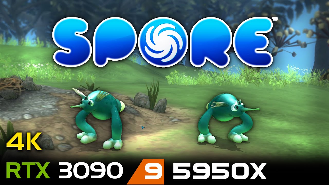 Spore | 4K | RTX 3090 | 5950X | Unlocked FPS - YouTube