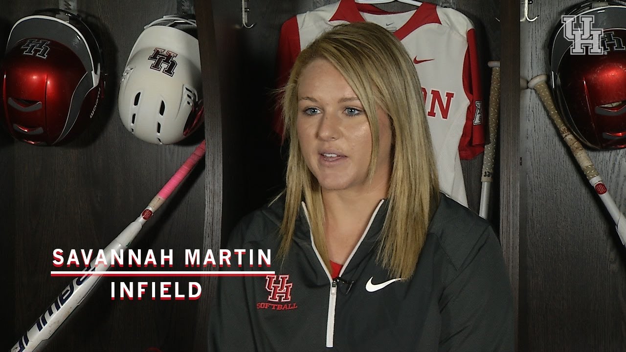 Houston Softball: Savannah Martin Senior Reflection - YouTube