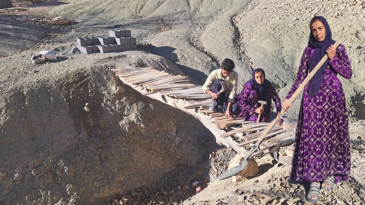 Building a wooden bridge in the heart of nomadic life: agricultural ...