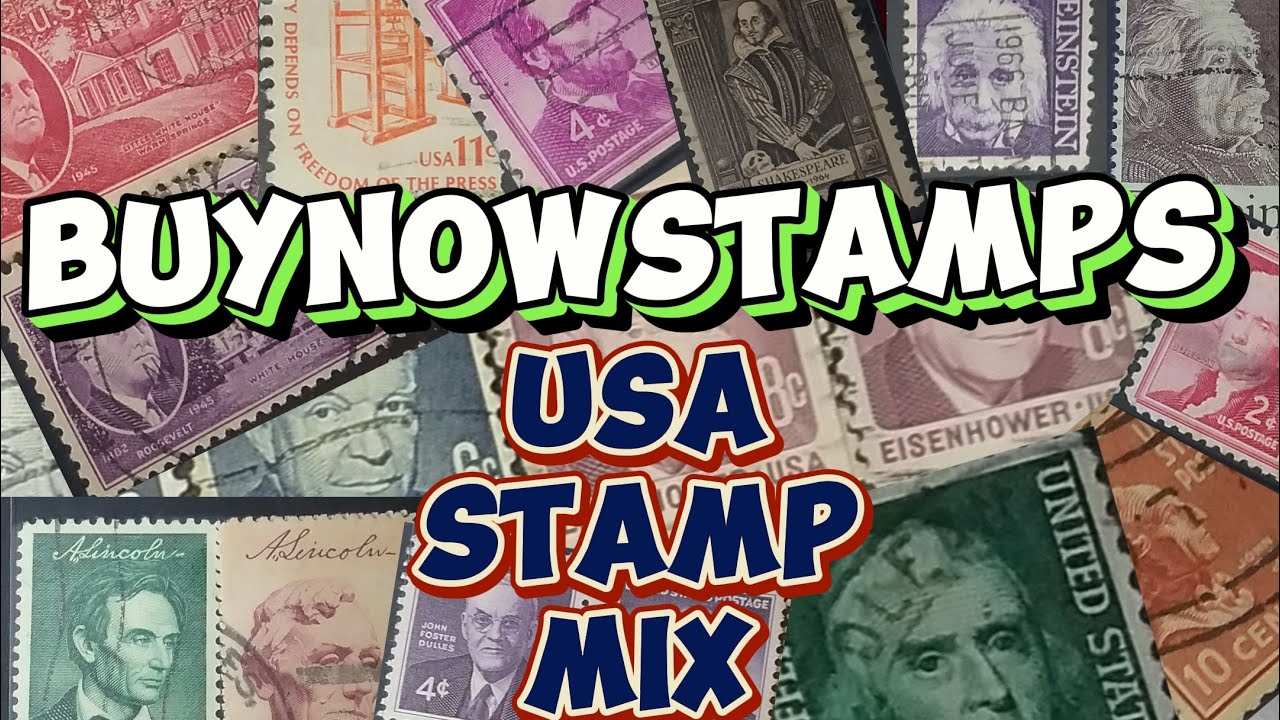 USA stamp MIX - YouTube