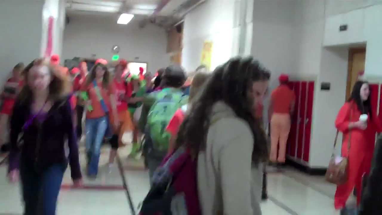 Spirit Week 2011: Color Day - YouTube