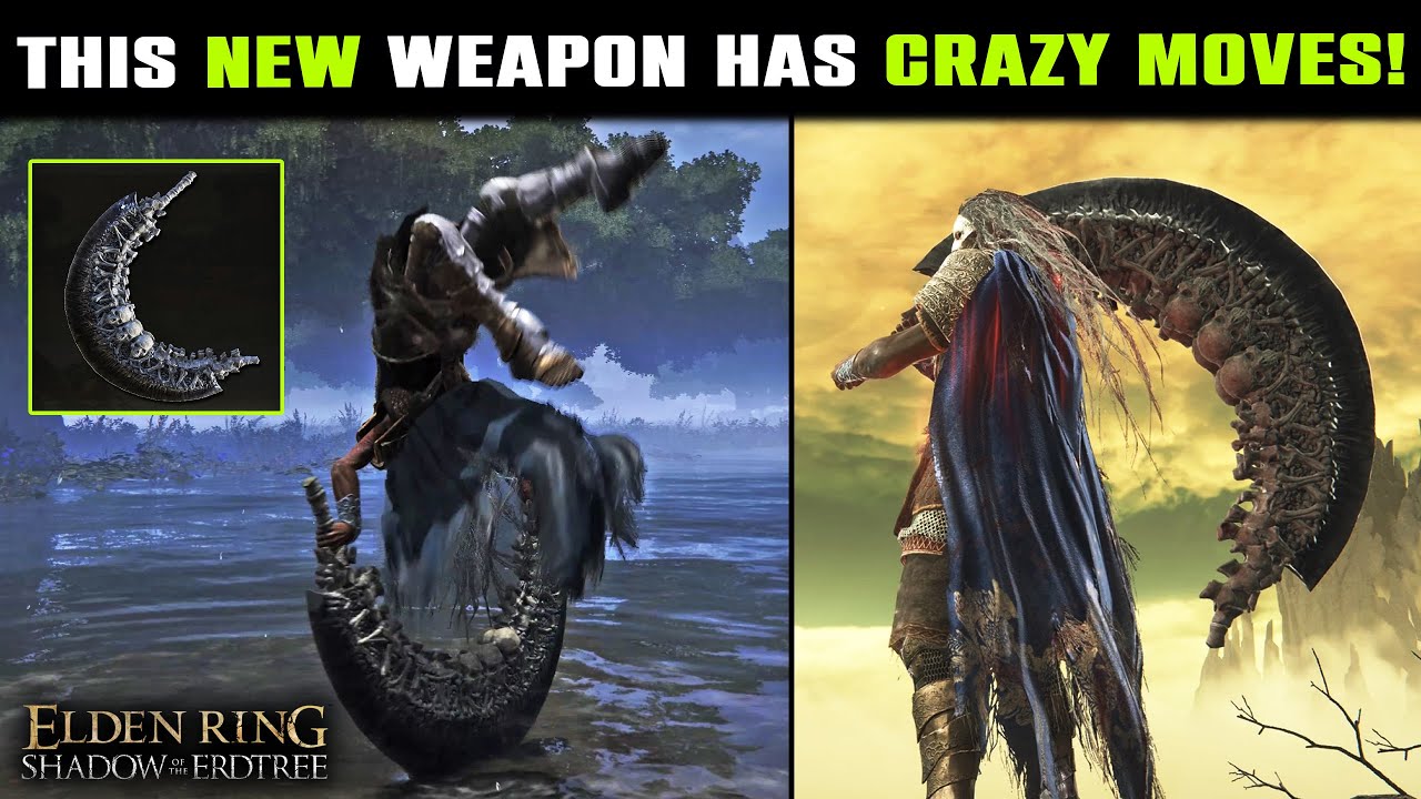 NEW DLC Weapon with Crazy Moves | PUTRESCENCE CLEAVER Showcase & How to ...