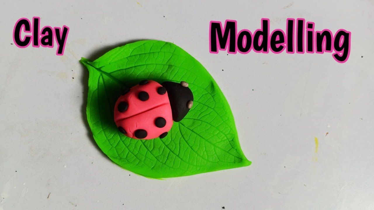 Clay Modelling | How To Make Ladybug 🐞 From Clay | Play Dough | - YouTube