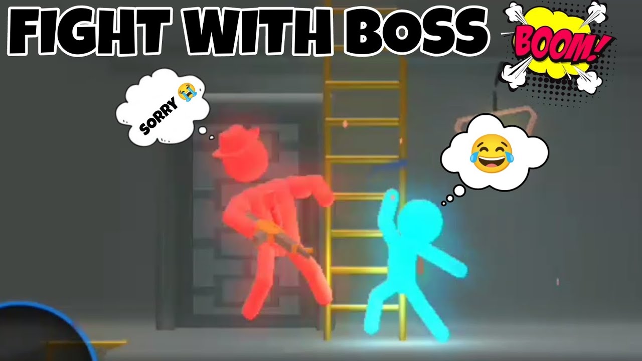 FIGHT WITH BOSS 😂 #1 - YouTube