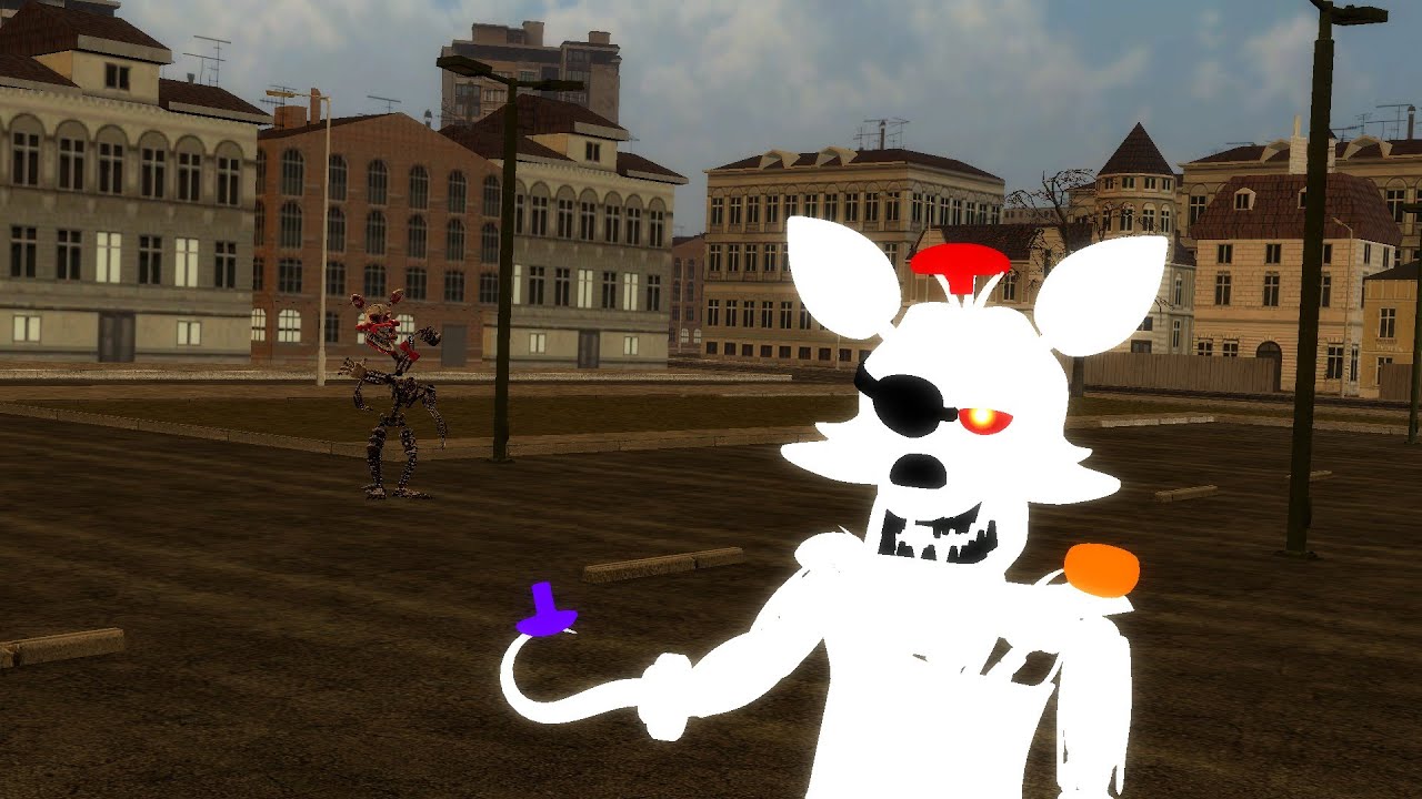 Gmod FNaF | Foxy Fungi Fox - YouTube