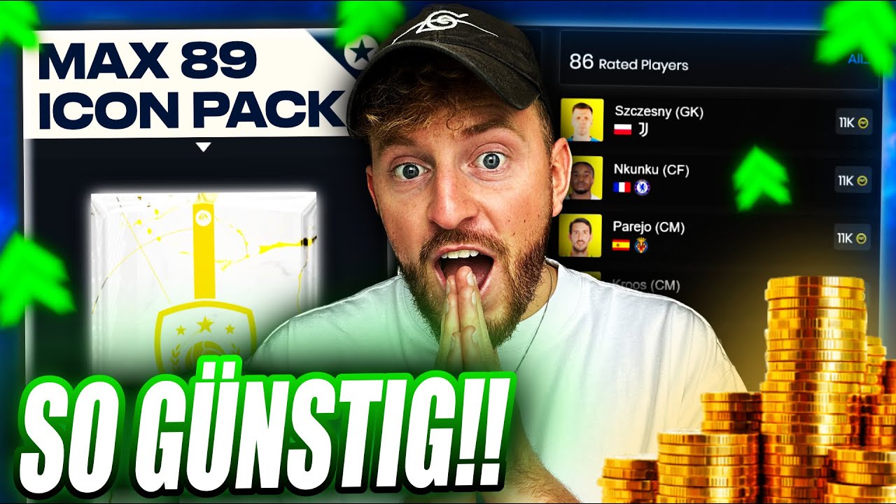 JETZT PERFEKT INVESTIEREN!🤑MAX 89 ICON PACK & SBCS KOMMEN🔥EA FC 24 ...