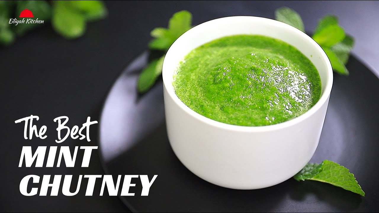 The BEST Minty Chutney | Mint Sauce Recipe - YouTube