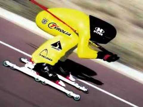 StreetSki Setting World Speed Record - YouTube