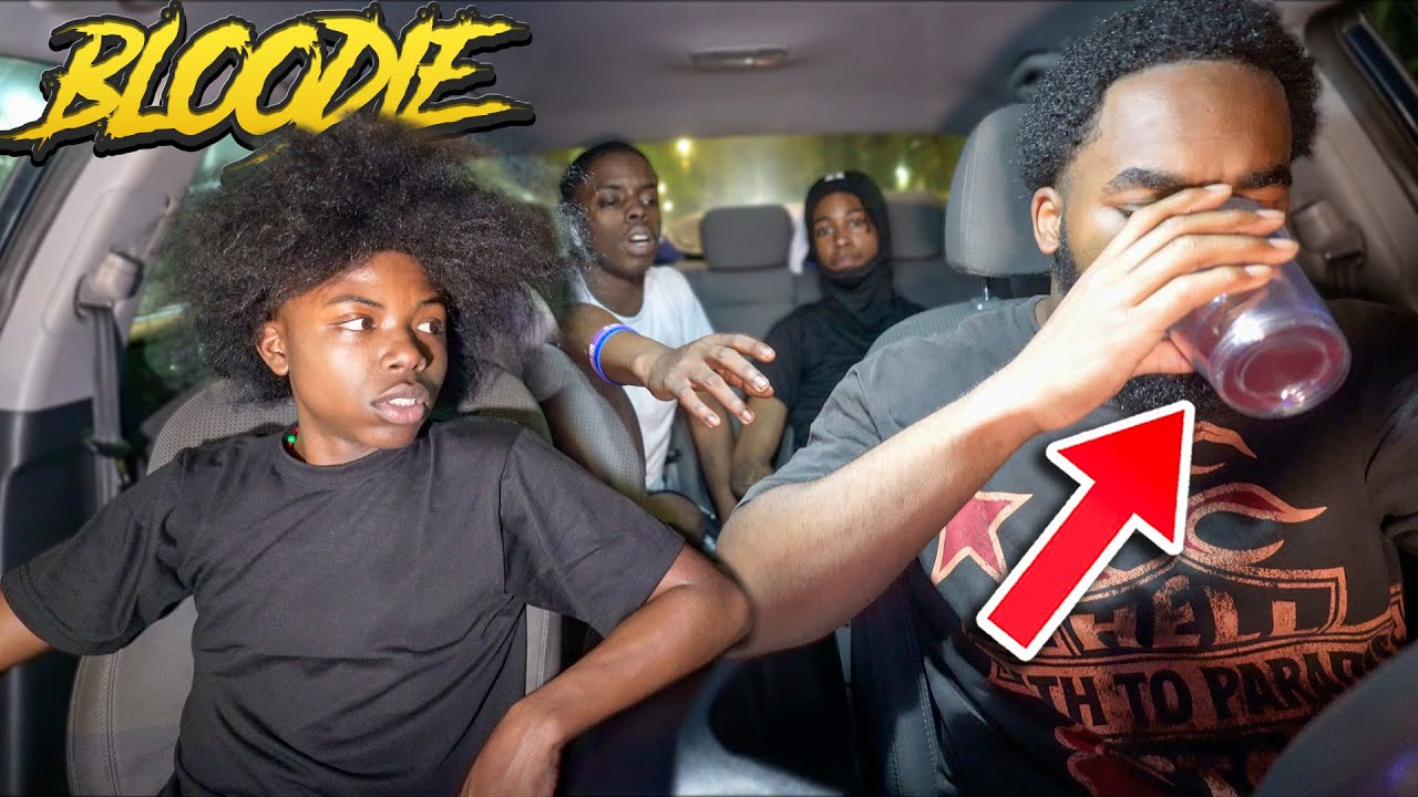 Sipping Fake Lean While Driving Sugarhill Rappers! - YouTube