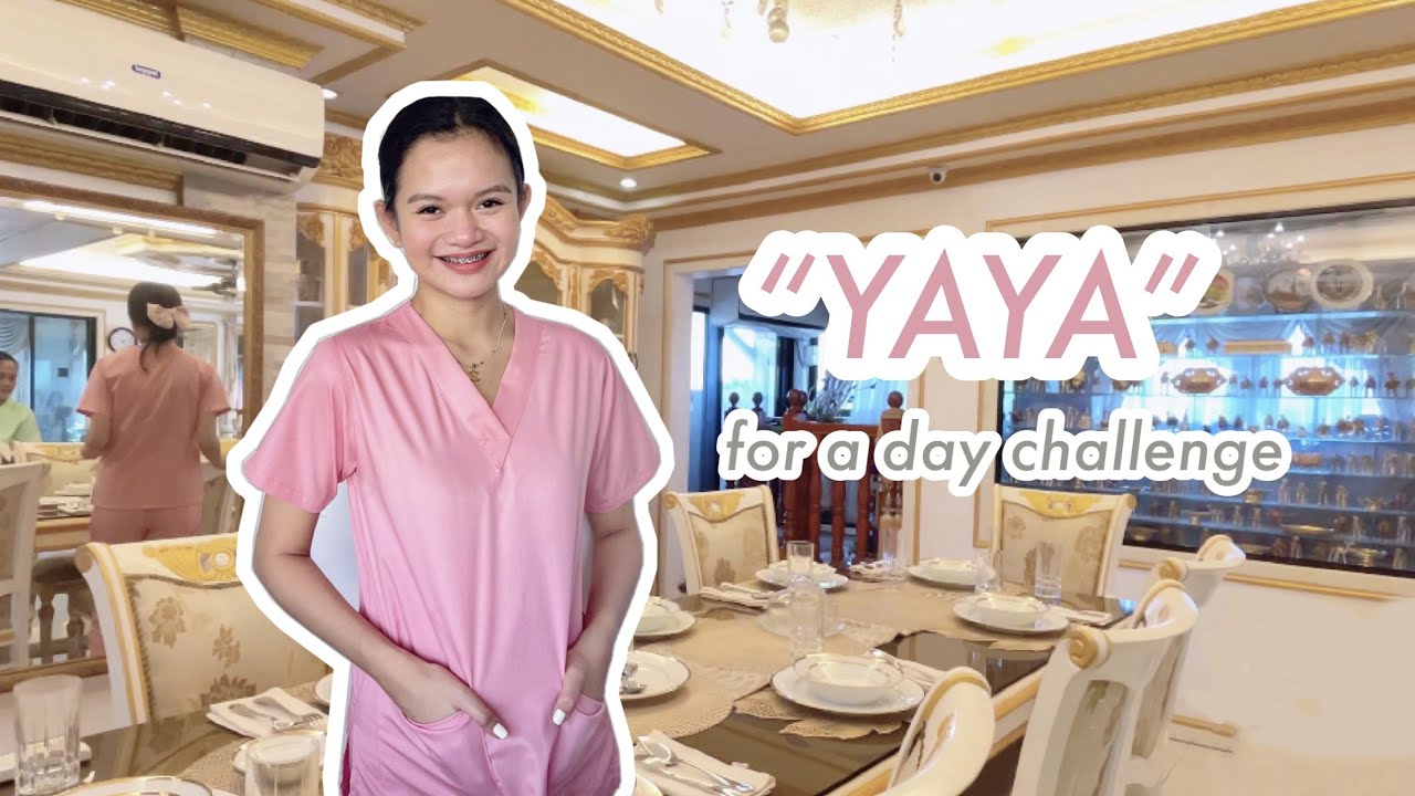 Yaya for a Day Challenge | Victoria Pendatun - YouTube