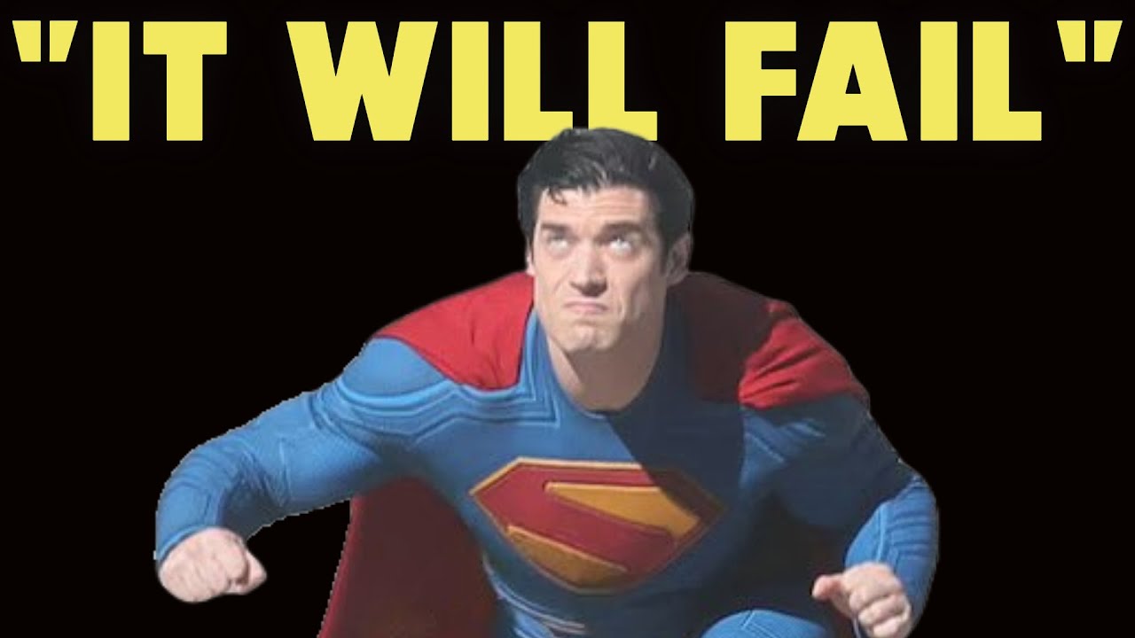 These guys keep saying SUPERMAN will fail... why? - YouTube