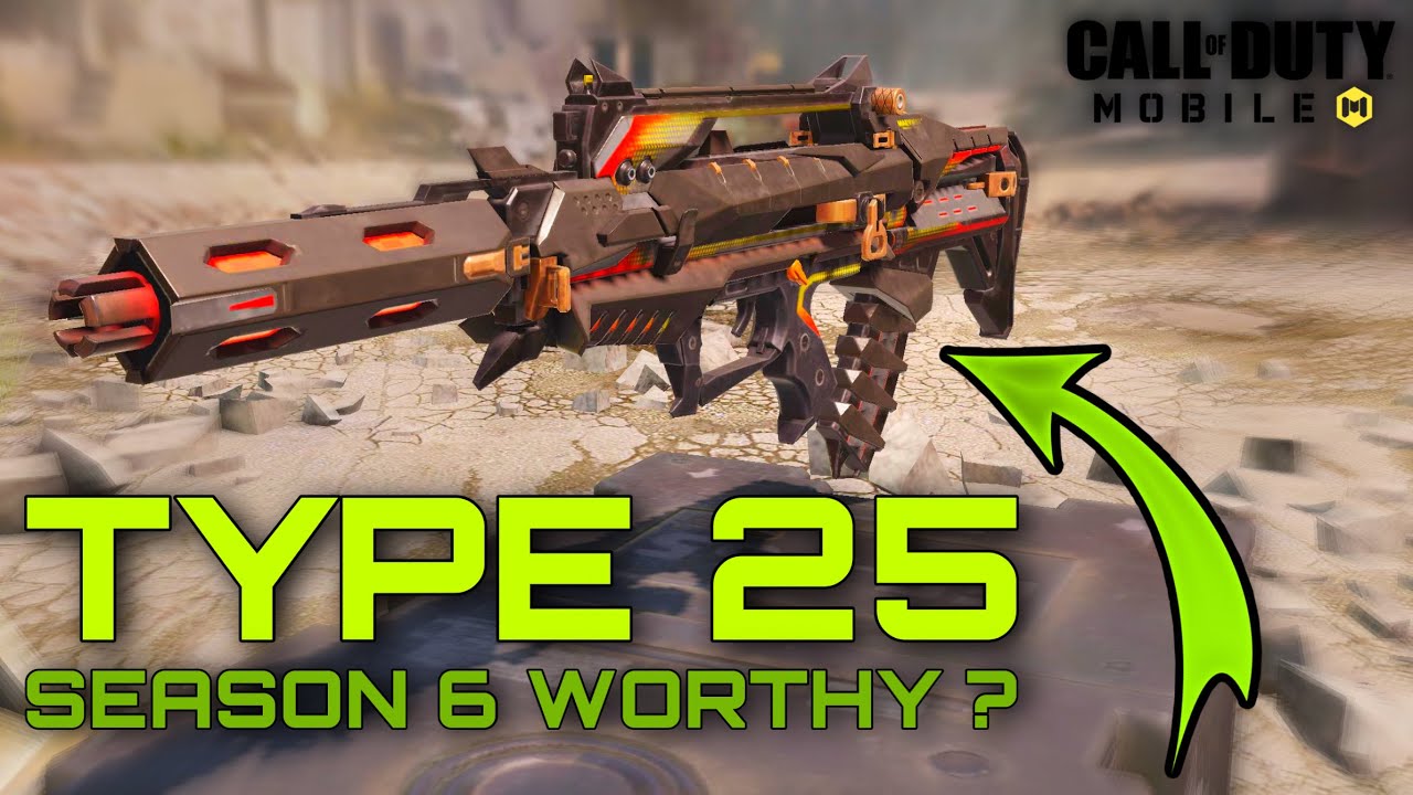 Is the Type-25 any good in season 6? | Call Of Duty Mobile - YouTube