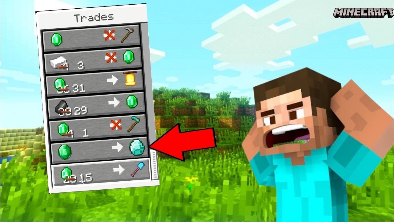 Villagers Max Level Trades in Minecraft! - YouTube