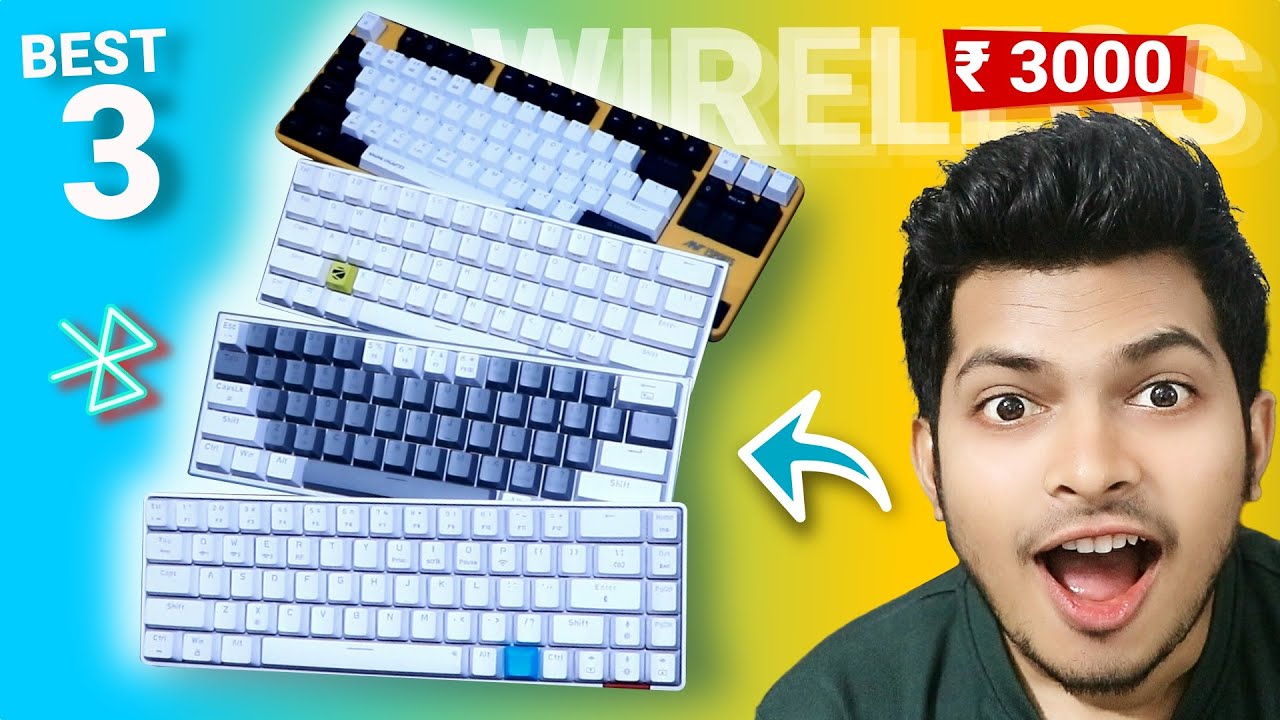 best wireless gaming keyboard under 3000 portronics hydra 10,redragon ...