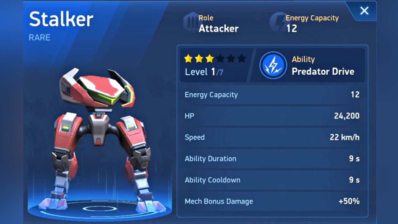 New Mech Stalker - Early Access Info - Mech Arena: Robot Showdown - YouTube