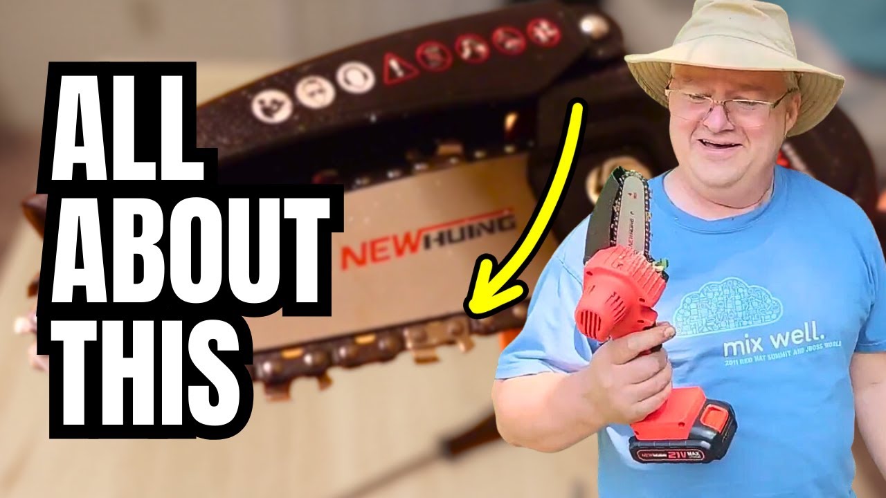 All About New Huing Mini Chainsaw Chain - YouTube
