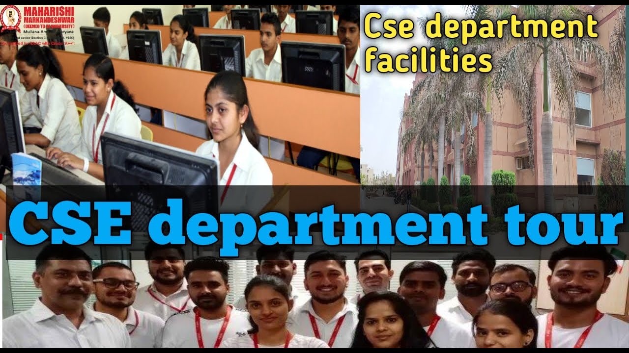 CSE department tour,and cse department facilities - YouTube